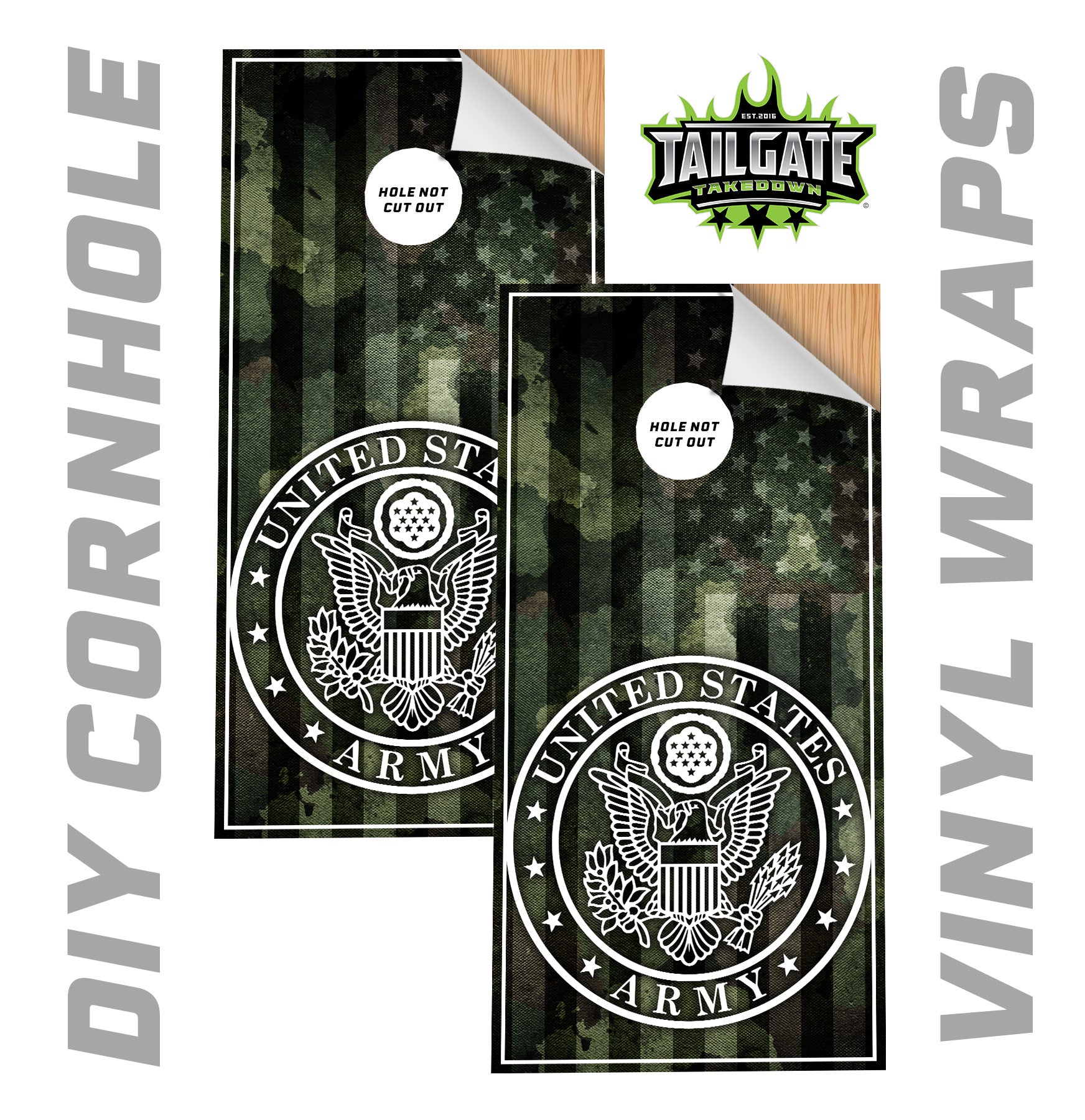 USA Army Camo DIY Wraps