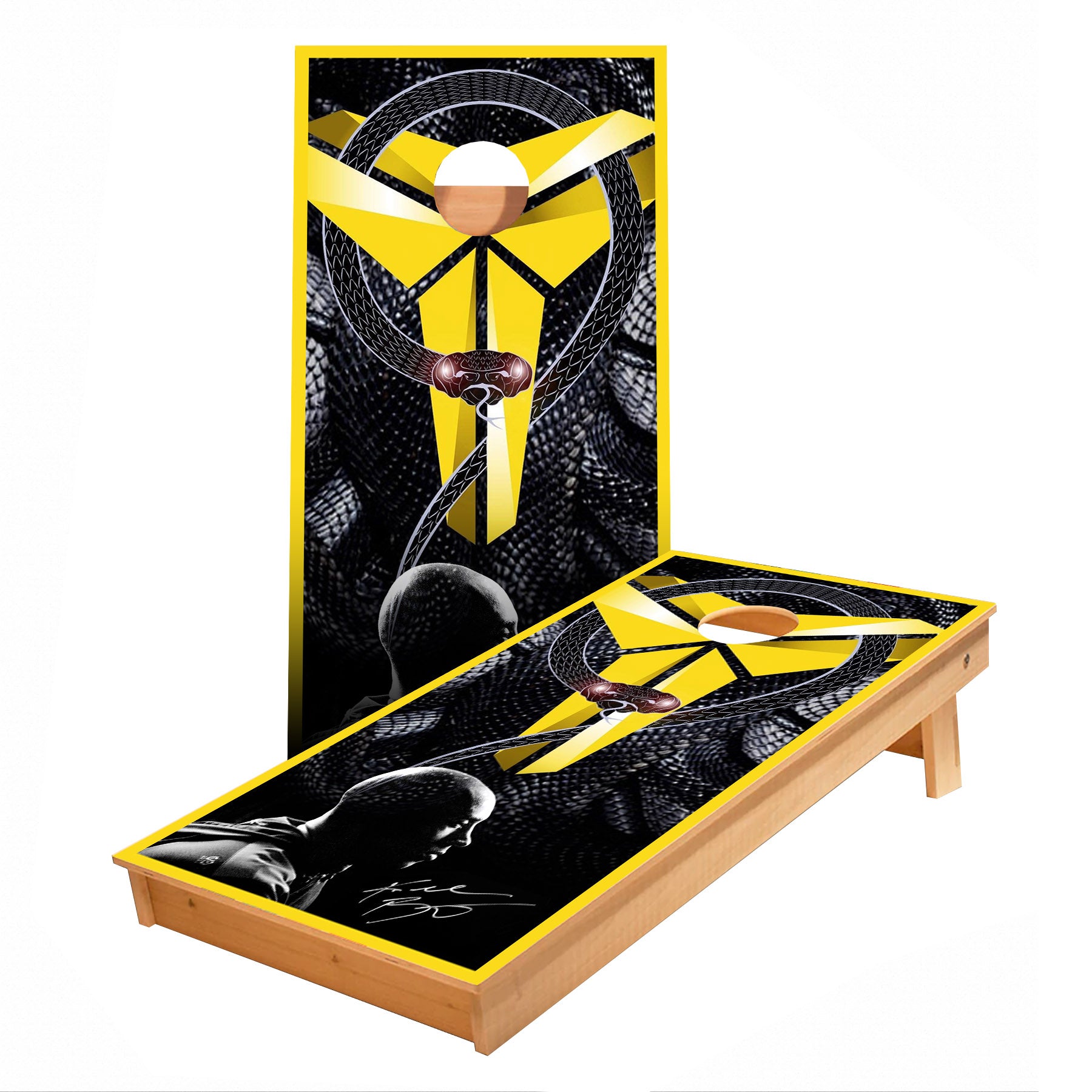 Black Mamba Cobra Cornhole Boards